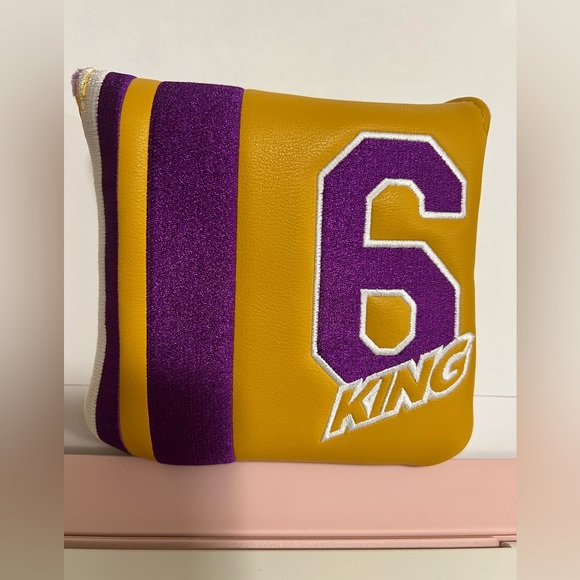 LZFAN | Games | New Lebron James 6 King Mallet Head Putter Cover Laker ...